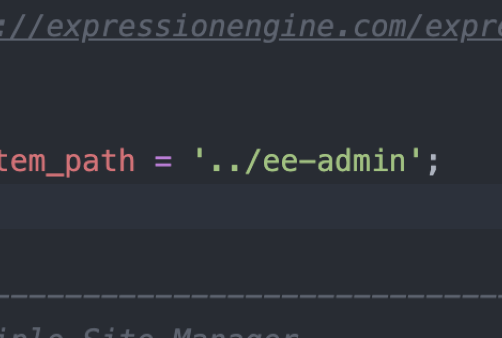 Installing ExpressionEngine 6 for Security | Aquarian